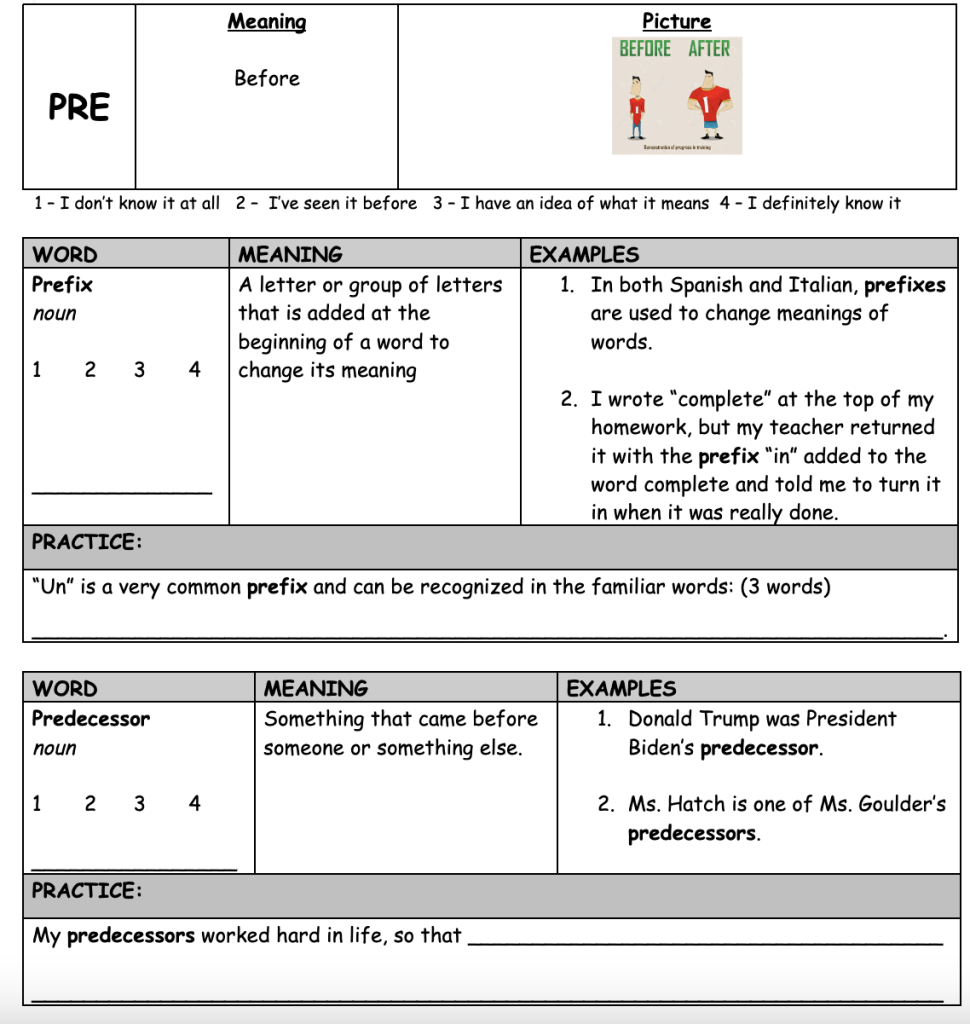 Explorations in Tier II Vocabulary Instruction – Lead by Learning